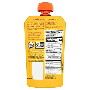 Pumpkin Tree Peter Rabbit Organics Apple, Carrot and Squash Puree, 4.4 Ounce (Pack of 10)