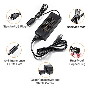 AstroAI Mini Fridge 4 Liter/6 Can Teal AC to DC Converter 8.5A