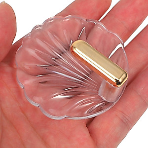 PRETYZOOM 4pcs Adhesive Wall Hooks, Beach Themed Sea Shell Hanger, Plastic Hanging Hook for Towel, Hats, Keys Nautical Bathroom Hooks Coastal Wall Decorations