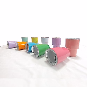 3oz Mini Tumbler Shot Glass Stainless Steel Vacuum Insulation Mini Tumbler Cup With Lid And Straw Mini Wine Bottle Sublimation Blanks Espresso Tumber Mug For Toddler Kids, No Spill (Pink)