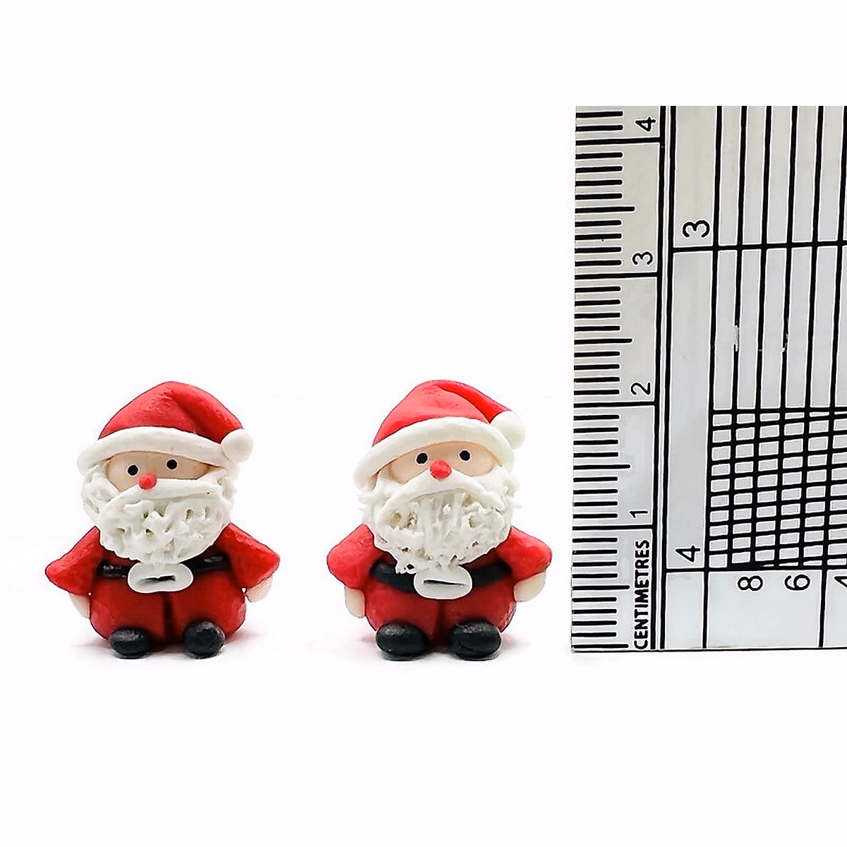 Lot of 10 Miniature Santa Animals Dollhouse Santa Figure Fairy Garden Décor Furniture DIY Supply KMA011