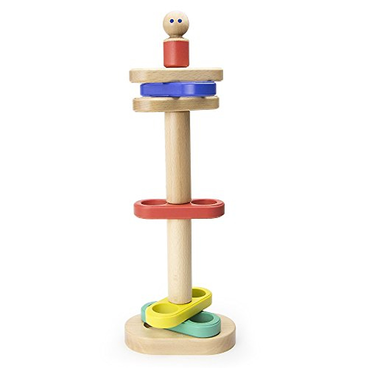 11 Piece Tegu Magnetic Floating Stacker Building Block Set, Big Top