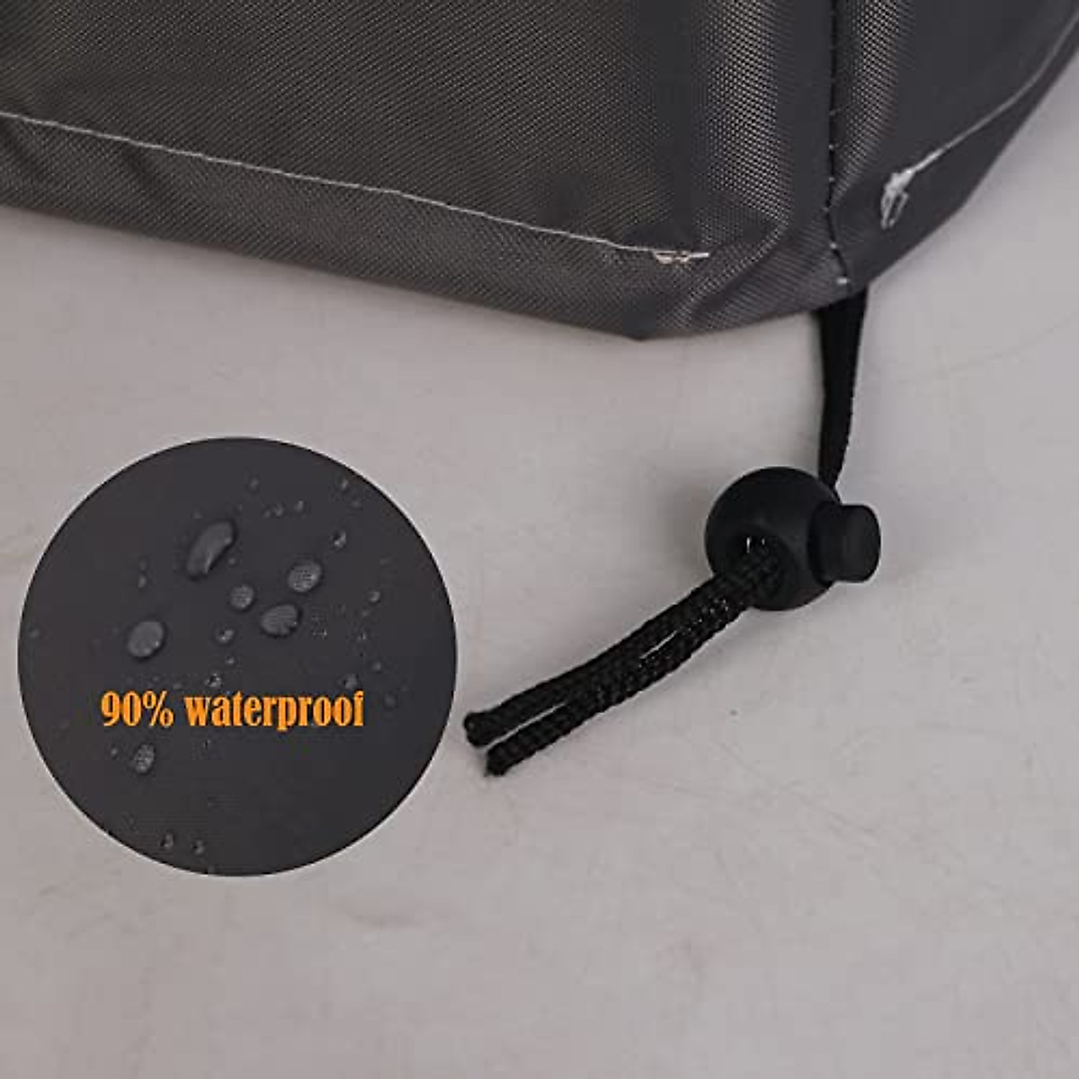 XYXH Outdoor Furniture Covers Waterproof 24" L x 20" W x 30" H, Rectangular Patio Table Cover, Garden Furniture Cover, 420D Heavy Duty Oxford Fabric Wind-Proof Anti-Snow Sun Protection