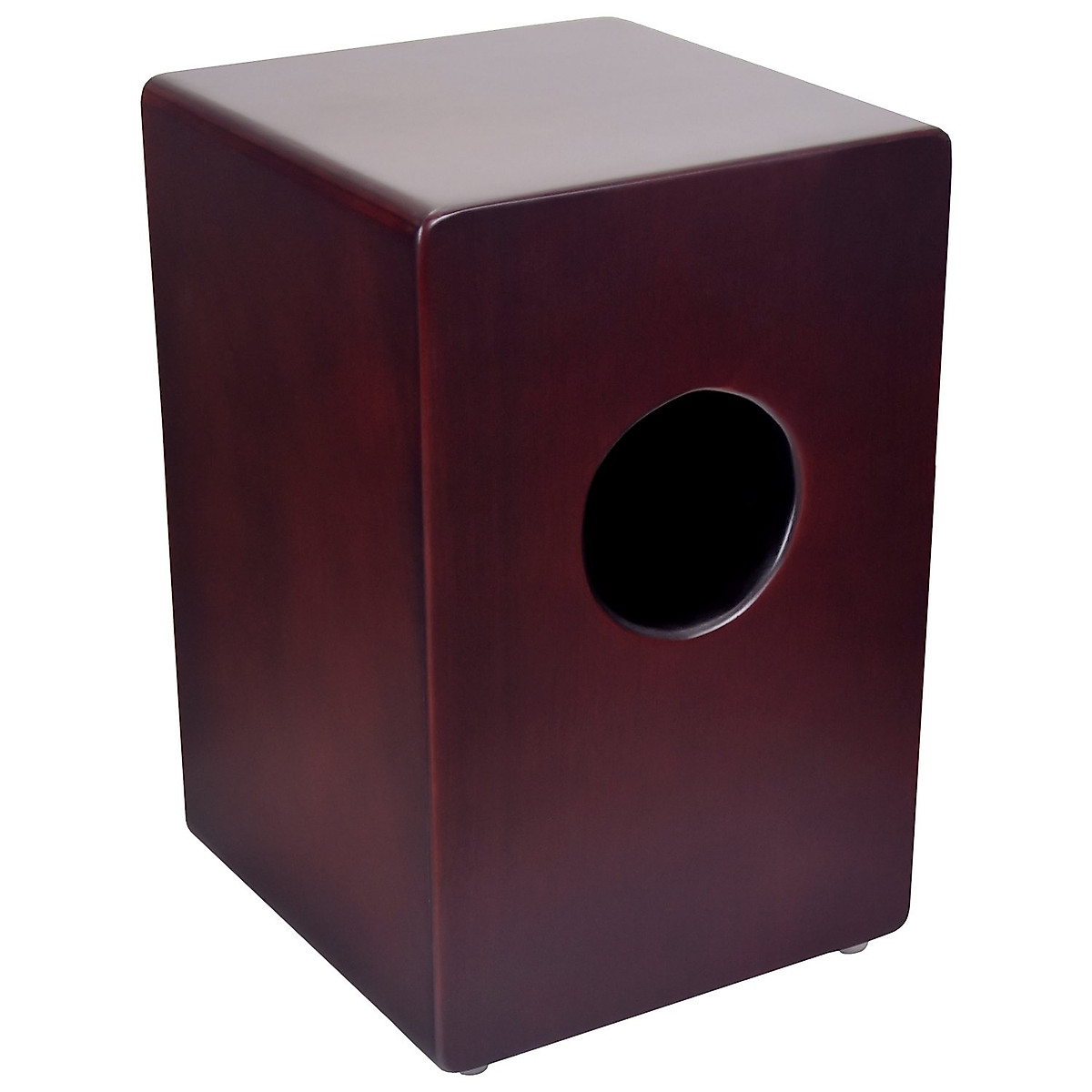 Sawtooth Ebony Cajon Percussion Box, Compact Size