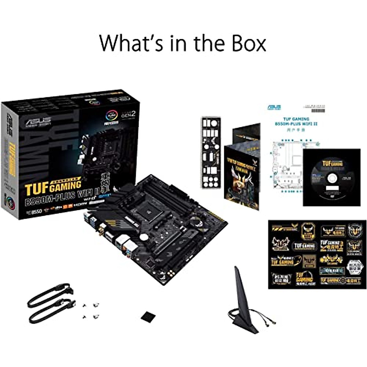 Micro Center AMD Ryzen 5 5600X 6-core Desktop Processor with Wraith Stealth Cooler Bundle with ASUS TUF Gaming B550-PLUS Motherboard and 2TB Gen4x4 M.2 SSD