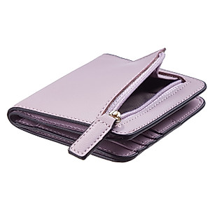Gostwo Womens Rfid Blocking Small Compact Bifold Luxury Genuine Leather Pocket Wallet Ladies Mini Purse with ID Window