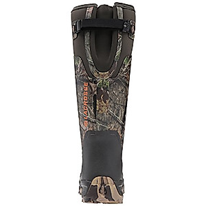 LaCrosse Alphaburly Pro 18" Hunting Boots for Men Featuring Waterproof Rubber, Adjustable Gusset, and EVA Footbed, Mossy Oak Break-Up Country - 9 M