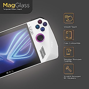magglass Anti-Glare Matte Screen Protector for ASUS ROG Ally - Fingerprint Resistant Tempered Glass Display Guard (7" inch)
