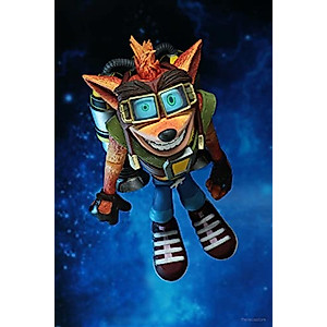 NECA - Crash Bandicoot 7" Scale Action Figure ? Deluxe Crash with Jetpack