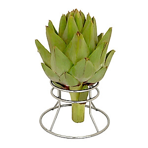 Supreme Housewares Artichoke Steamer Stainless Steel Wire Artichoke Holder, 1-Pack, One Size, Sliver Artichoke Holder Rack