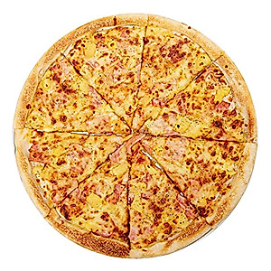 Restaurantware Met Lux 14 Inch Commercial Pizza Pan 1 Coupe Style Pizza Cooking Tray - Heavy-Duty 18-Gauge Aluminum Round Baking Tray Oven-Baking For Pizzas & More