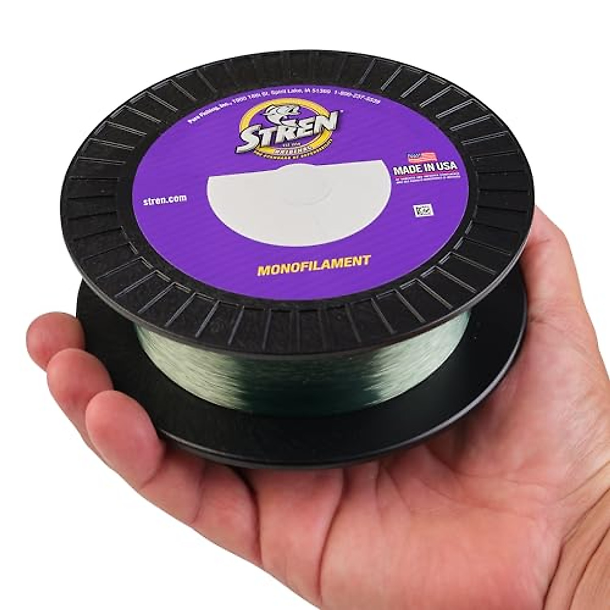 Stren Original Monofilament Fishing Line, Lo-Vis Green, 12lb | 5.4kg, Suitable for Freshwater Environments