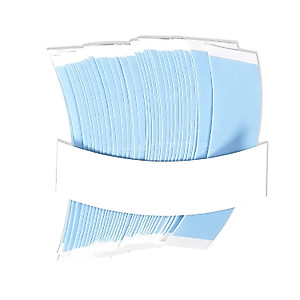 piaou Lace Wig Tape Double Sided Strong Adhesive Wig Tape for Lace Wigs Hairpiece Hair Extensions 36pcs Blue Lace Front Tape for Wigs