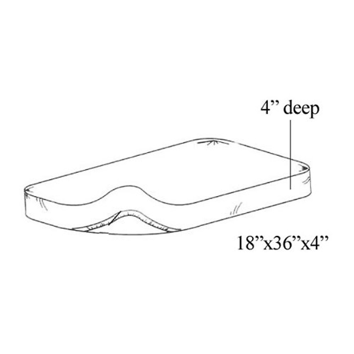 American Baby Company 18" x 36" Knit Fitted Cradle/Bassinet Sheet Made with Organic Cotton in Natural Color Soft Breathable for Boys and Girls