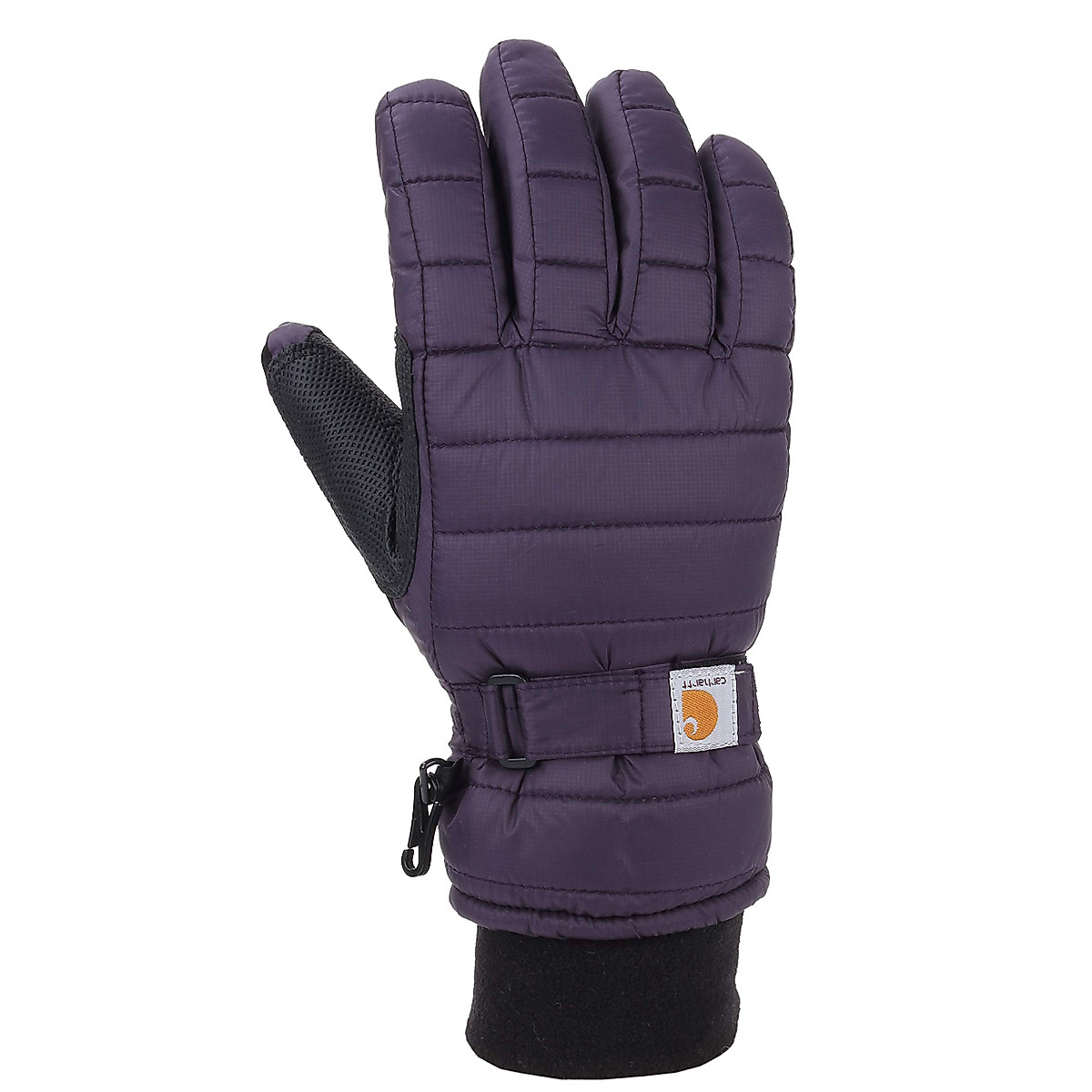 Carhartt Women's Quilts Insulated Breathable Glove with Waterproof Wicking Insert, Nightshade, Small