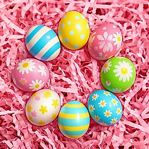 HAPPY POTATO 1 LB Gold Shredded Paper for Gift Baskets, Crinkle Cut Paper Shred Filler, Crinkle Paper for Gift Wrapping