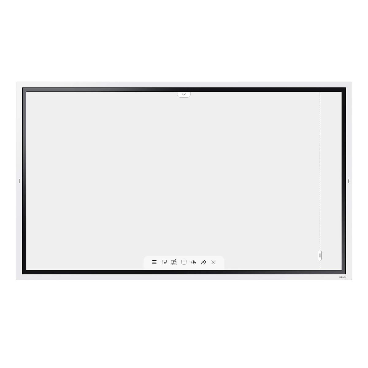 Samsung Flip 2 WM55R 55 Inch Digital Flipchart for Business 4K UHD 3840x2160 with Touch Screen, Wi-Fi, HDMI, USB (LH55WMRWBGCXZA), Light Gray
