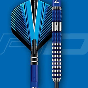 RED DRAGON Polaris: 22 gram Tungsten Professional Darts Set with Flights and Nitrotech Shafts (Stems)