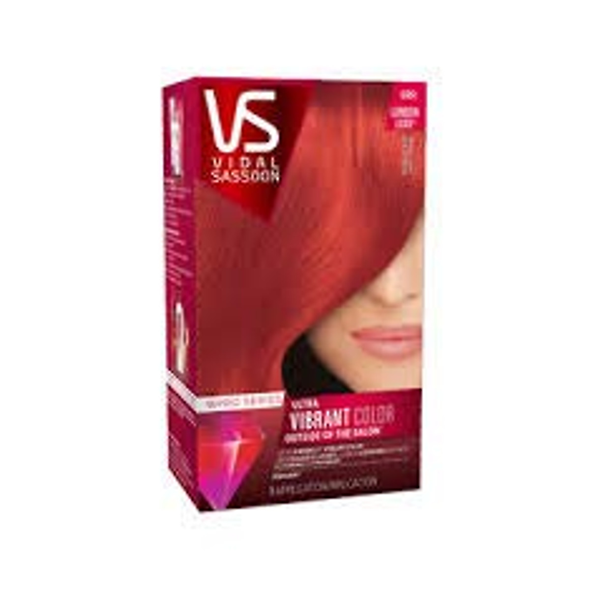 Vidal Sassoon - Pro Series Permanent Hair Color Runway Red (Pack of 4)