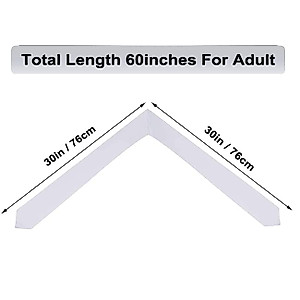 QOMOLANGMA 10PCS Sublimation Blank Graduation Stole Sash 60 in x 4.92 in Adult Bachelor Belt Double Layer Graduation Party Gift for Hear Press Transfer