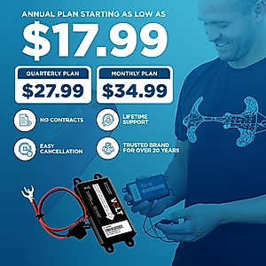 Lightning GPS Easy Wired 4G Vehicle GPS Tracker – Hardwired Hidden Tracking Device, Waterproof, Covert, Real-Time Fleet Security for Cars, Trucks, Motorcycles & Vehicles - Subscription Required