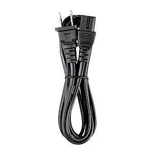 Jantoy AC in Power Cord Outlet Socket Cable Plug Lead Compatible with Panasonic Sony PlayStation ETC 195, Sony PlayStation PS1 & Sony PlayStation PS2