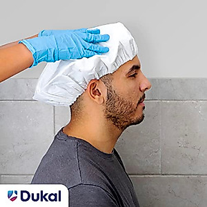Dukal SC3756-5 Redi-Wash Rinse-Free Shampoo Cap, Pack of 5