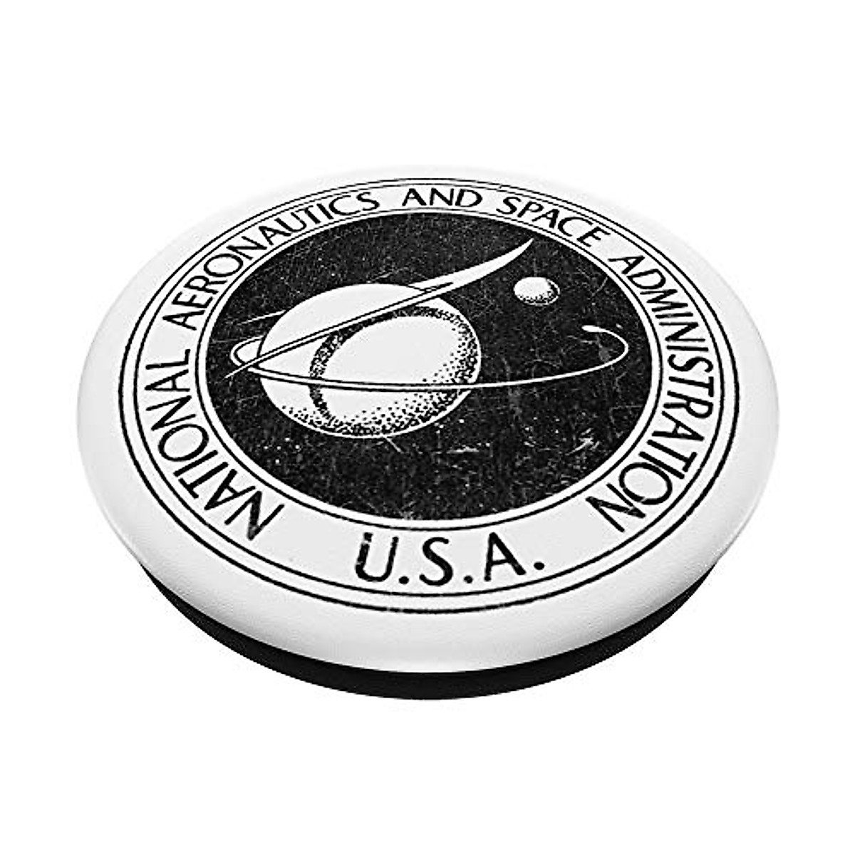NASA Vintage Logo PopSockets PopGrip: Swappable Grip for Phones & Tablets