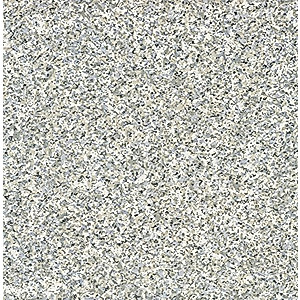 Magic Cover Non-Adhesive Vinyl Counter Top, Shelf Liner for Drawers, Shelves, Counters, and Craft Projects, Easy to Use, 12'' x 5', Granite Silver (Pack of 2)