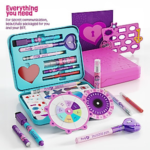 Pretty Me Secret Messaging Kit for Girls - Gifts Ideas for Birthday - Ages 7-14+ Year Old Girl - Best Cool Stuff Toys Kits for Friends, BFF, Teen, Teenager, 7 to 14 Olds