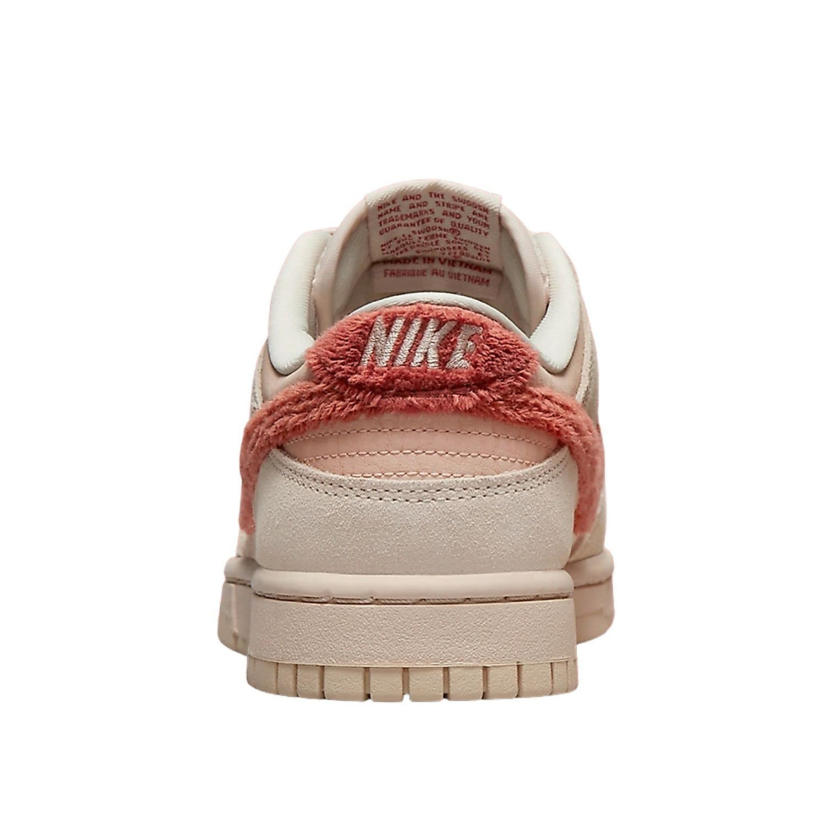 Nike Womens WMNS Dunk Low DZ4706 200 Terry Swoosh - Size 8.5W