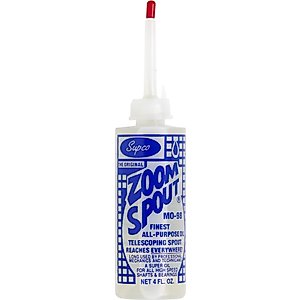 Supco M098 G84-620 Zoom Spout, Multi Purpose Precision Oiler, White, 1.5 x 2.5 x 3.5 Inch