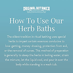 Original Botanica Curse Remover Quita Maldicion Herb Bath Spiritual Cleansing Body Wash Ritual Negative Energy Protection Herb Purification Evil Eye Removal Curse Removing