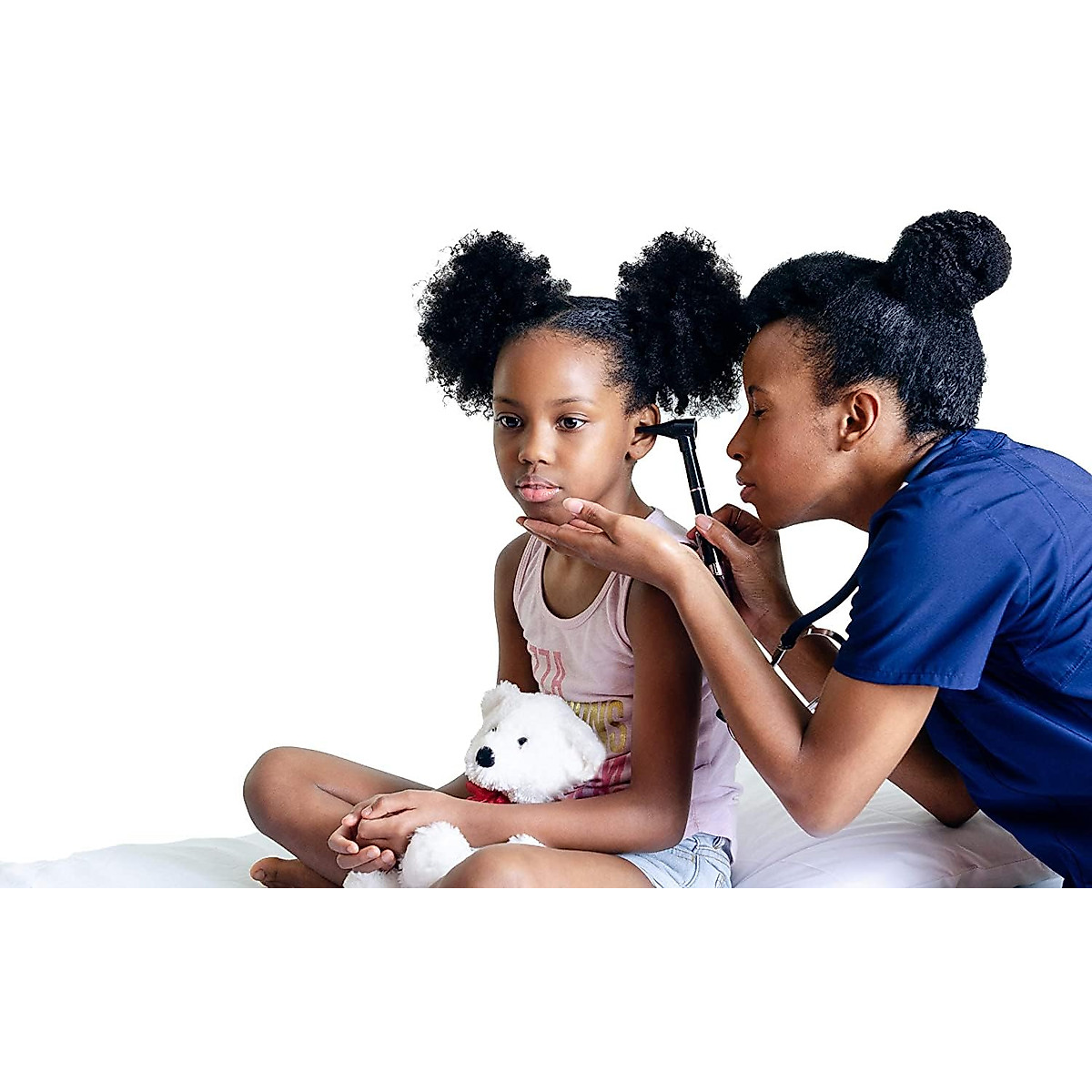 PrimaCare DL-4112 Mini Diagnostic Otoscope Kit with High Resolution LED Ear Light