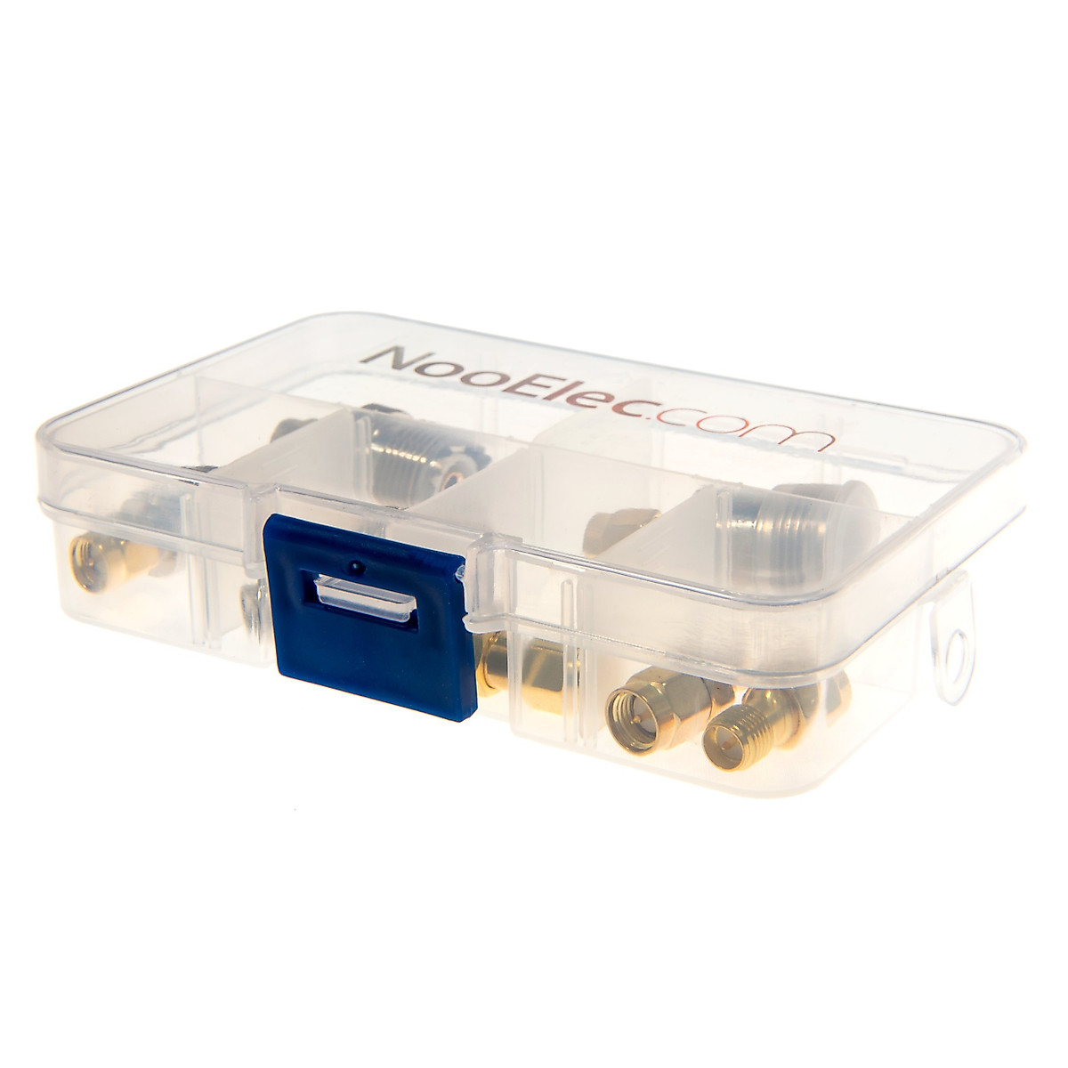 SMA Adapter Connectivity Kit: 8 Adapters for NESDR (RTL-SDR) SMA Radios w/Case