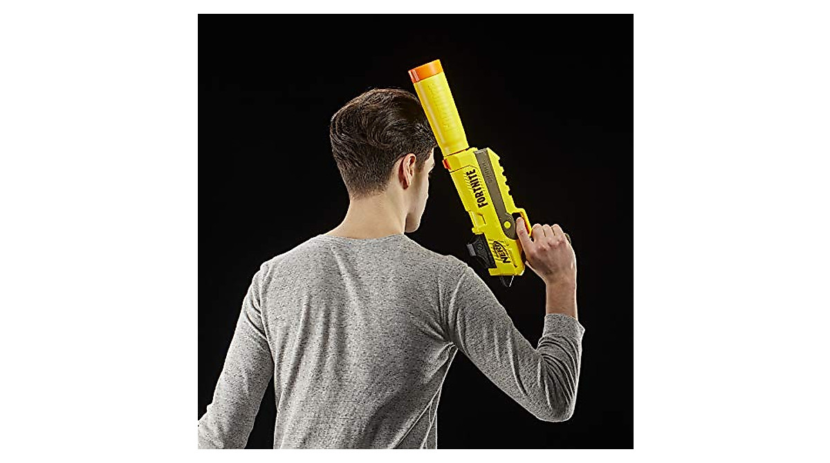 NERF Fortnite SP-L Blaster: Detachable Barrel & 6 Darts | Shop Now!