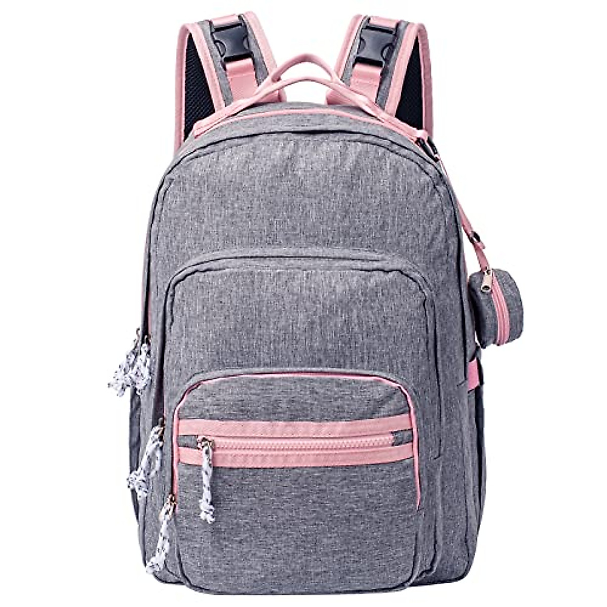 Cateep Diaper Bag Backpack with Stroller Straps and Changing Pad Lightweight Travel Maternity Backpack Large Capacity