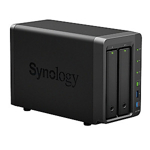 Synology DiskStation DS718+ NAS Server for Business with Intel Celeron CPU, 6GB Memory, 4TB HDD Storage, DSM Operating System