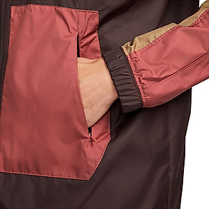 Nike Windrunner Men's Windbreaker Jacket (US, Alpha, Small, Regular, Regular, Brown Basalt/Dark Driftwood)