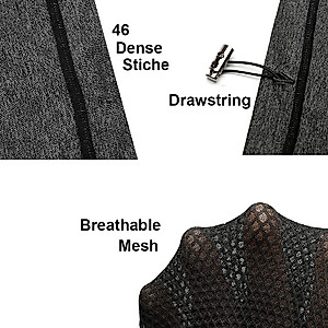 LANVODO Adjustable Neck Gaiter Face Mask for Men & Women, Reuasble Cloth Face Mask Bandana Balaclava, Breathable UV Protection Cover Scarf Shield for Running, Fishing, Hiking, Cycling