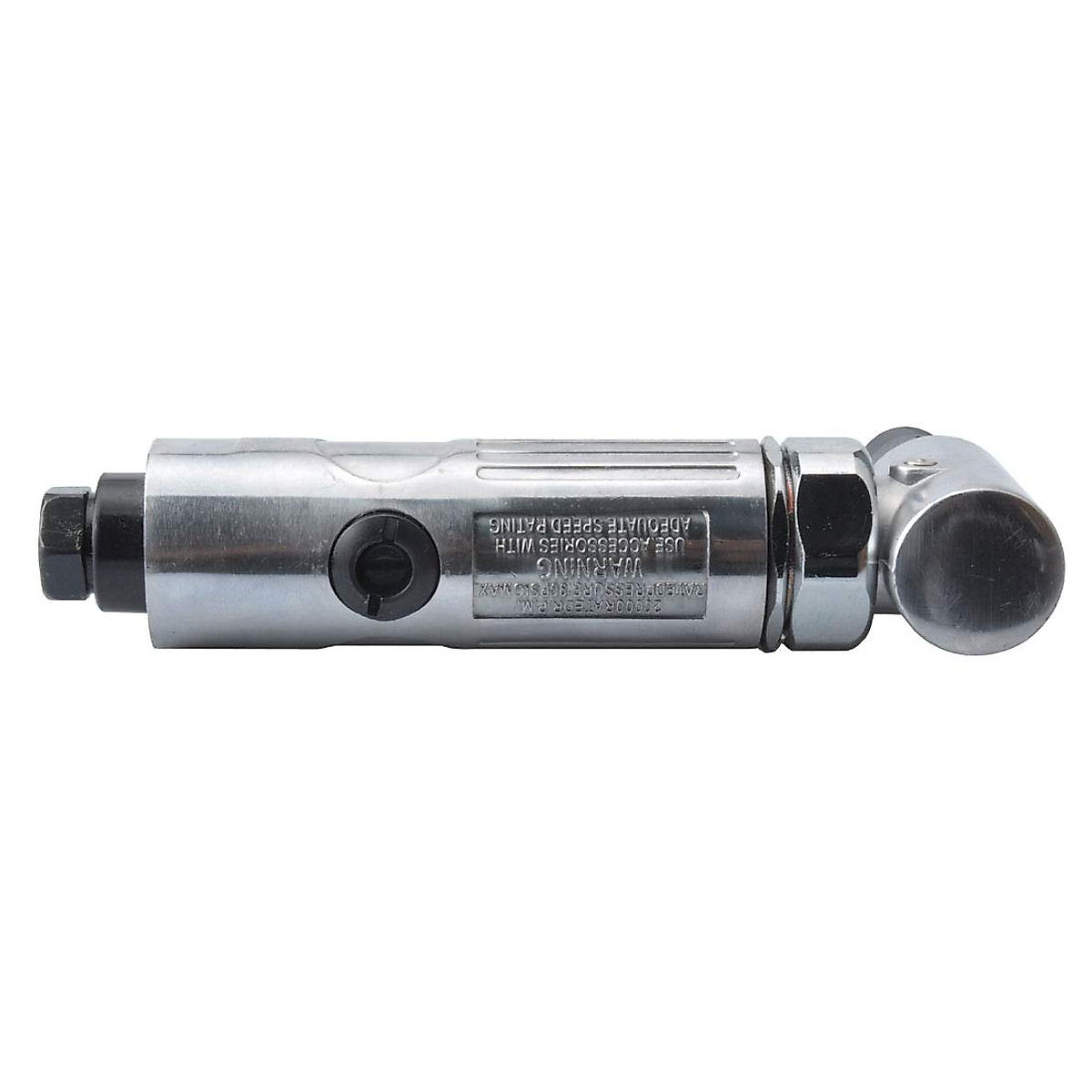 PROSHI 1/4-Inch Angle Air Die Grinder, Mini Air Angle Die Grinder, pneumatic angle die grinder, 90 Degree Angled Air Die Grinder, Edge Series Air Angle Die Grinder, Polished color