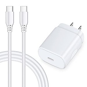 25W Samsung Super Fast Charger Block for Samsung Galaxy A14 5G/A23/A13/S21 FE/S23/A04S/S22/A03s/A53/Z Fold4/Z Flip4/A32/A73,Pixel 7 Pro/6a/5XL/4,Moto G,6FT 60W Type C Android Phone Fast Charging Cable