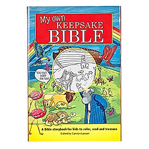 My Own Keepsake Bible: A Kids Bible Storybook to Color