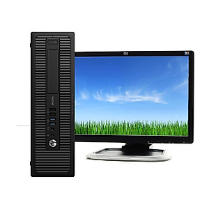 HP Desktop 600 G2 Computer Intel Quad Core i5-6500 3.2-GHz, 32GB Ram, 1TB SSD, with 22in LCD Monitors, DVD, WiFi, Windows 10 (Renewed) ¦