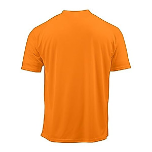 Paragon Youth Islander Performance T-Shirt, L, Neon Orange