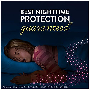 GoodNites Bedtime Bedwetting Underwear for Girls, XS, 15 Ct. (Packaging May Vary)
