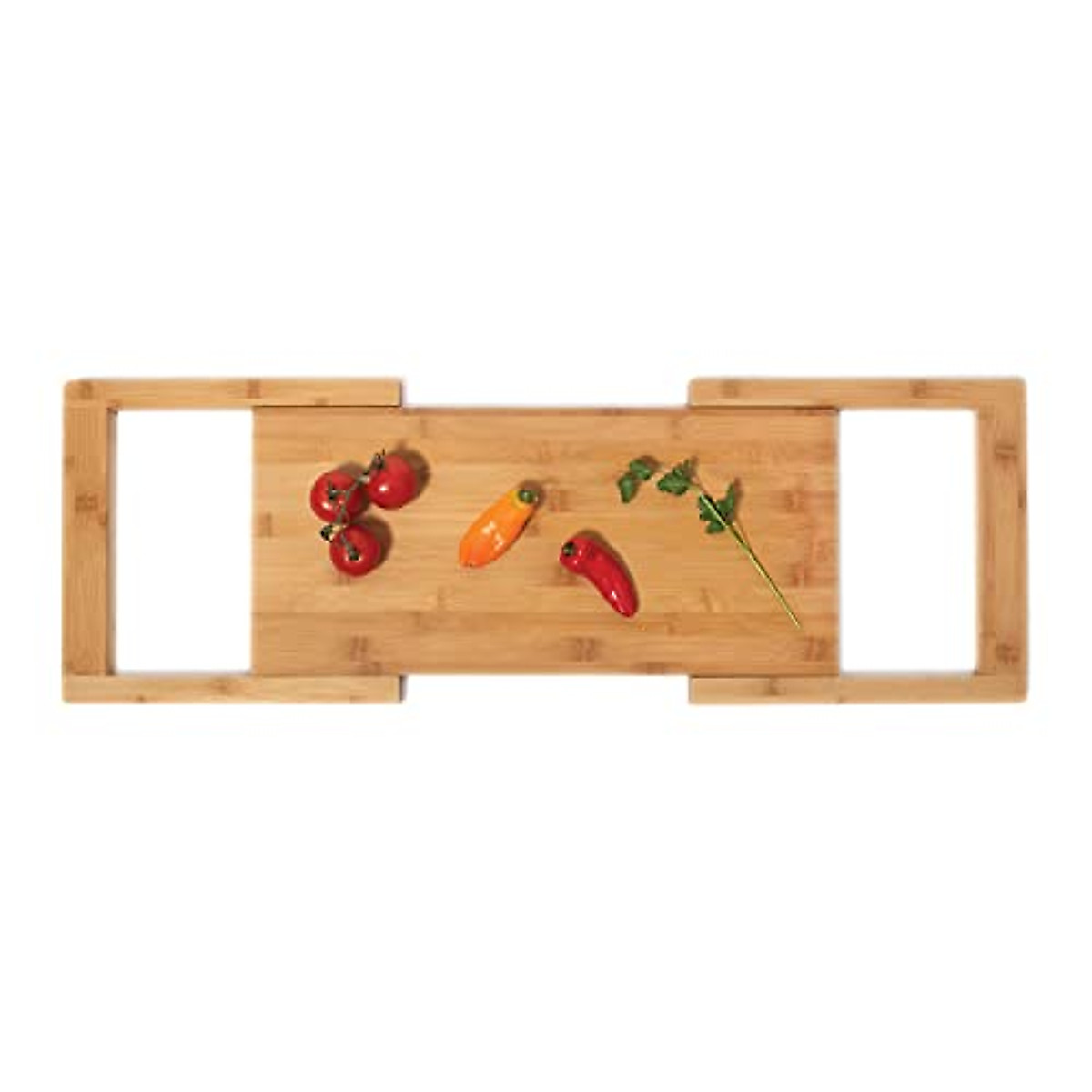 Lipper International 8841 Bamboo Wood Over-the-Sink Expandable Cutting Board, 34" x 11 1/2" x 3/4"