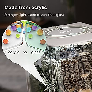 Flow 15 Aquarium with Standard Light - 4 Gallon, White