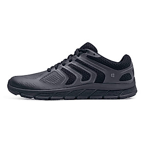 Shoes for Crews Men's Stride Sneaker, Black, 16