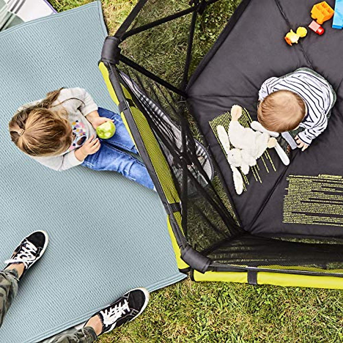 Evenflo Play-Away Portable Playard Deluxe, Adventurer , 15 Sq Ft (Pack of 1)